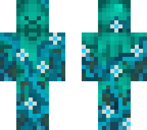 Warped Forest Steve | Minecraft Skin