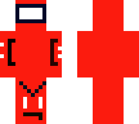 Among us faces | Minecraft Skin