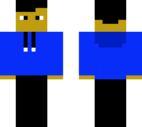 blue hoodie | Minecraft Skin