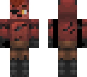 Foxy fnaf | Minecraft Skin