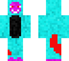 Fulffy on the outside firey on the inside | Minecraft Skin