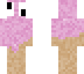 melting ice cream | Minecraft Skin
