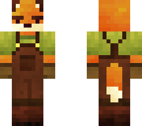Serious Fox | Minecraft Skin