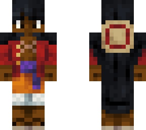 Straw Hat AJ | Minecraft Skin