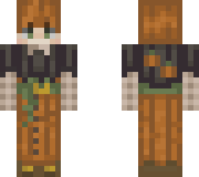 _* P U M P K I N *_ | Minecraft Skin