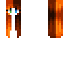 orange hair | Minecraft Skins