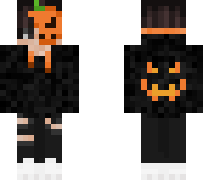 Halloween Boy(Pumpkin Mask) | Minecraft Skin