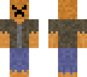 pumpkin creeper | Minecraft Skin