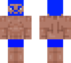 blue chad | Minecraft Skin