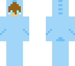 Blue Dinosaur | Minecraft Skin