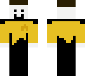 Data Star Trek The Next Generation | Minecraft Skin