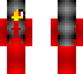 Female - Red Shaded Uniform | Minecraft Skin