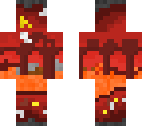 Nether pixel art | Minecraft Skin