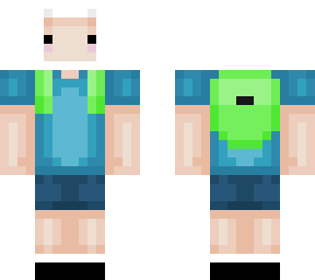 adventure time finn | Minecraft Skins