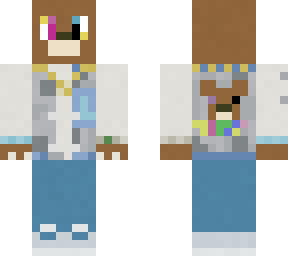 Kanye Bear (Graduation Bear) | Minecraft Skin