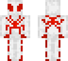 red and white | Minecraft Skins