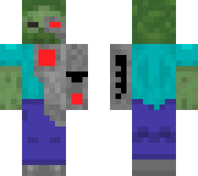 cyborg zombie | Minecraft Skin