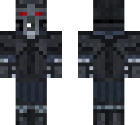 Dread Knight (red eyes) | Minecraft Skin