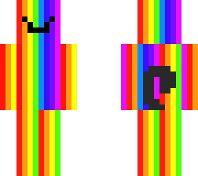 rainbow cat | Minecraft Skins