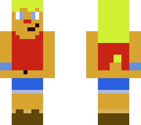 Shazza The Dingo | Minecraft Skin