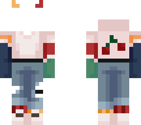 Chaotic colour block [] 3px [] Ob | Minecraft Skin