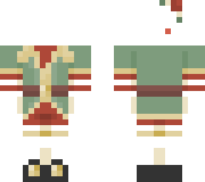 Christmas Elf Outfit Base | Minecraft Skin