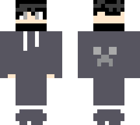 COOL GREY BOY | Minecraft Skin