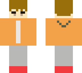 orange jacket | Minecraft Skins