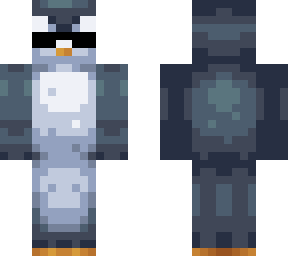 Pinguino Con Lentes (Penguin With Glasses) | Minecraft Skin