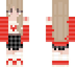 red girl | Minecraft Skin