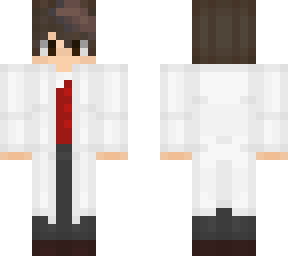 Scientist Red | Minecraft Skin