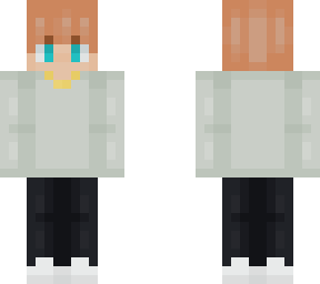 Simple brown boy hair | Minecraft Skin