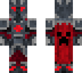 The Creeper Kings Redstone Knight | Minecraft Skin