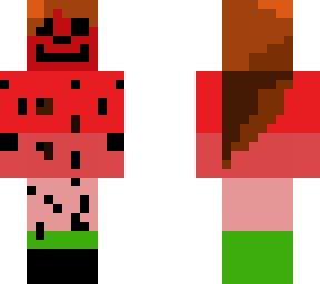Watermelon person | Minecraft Skin
