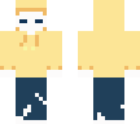 Yellow hood guy 2.0 | Minecraft Skin
