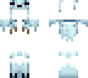 Arctic Fox Armor || MCD Armor | Minecraft Skin