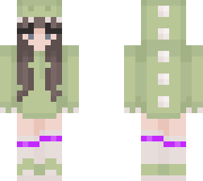 dinosaur girl | Minecraft Skins