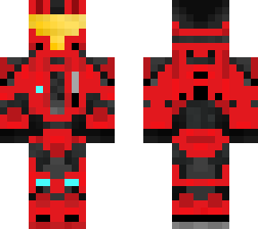 red spartan | Minecraft Skins