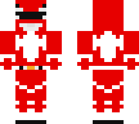 red power rangers | Minecraft Skins