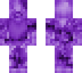 New Purple Ghost Steve | Minecraft Skin