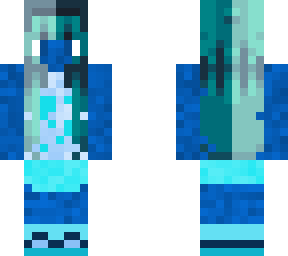 sculk girl | Minecraft Skins