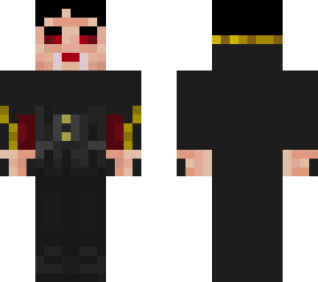 Vampire Baron (Vampirism Mod) Hostile Version | Minecraft Skin
