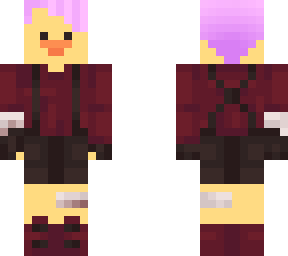 baghera - purgatory red team / team bolas | Minecraft Skin