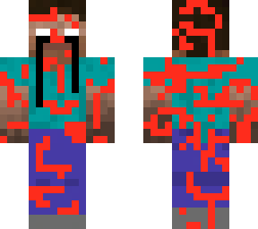 dead steve | Minecraft Skin