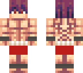 Hanma Baki | Minecraft Skin