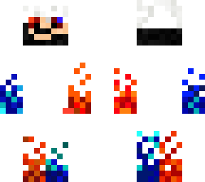 water and lava | Minecraft Skins