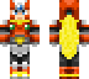 Zero (MegaMan X2/current X design) | Minecraft Skin