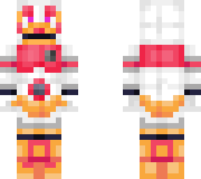 Freddy Fazbear's Pizzeria Simulator - Funtime Chica | Minecraft Skin