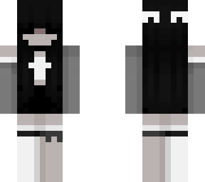 Gray Cat Cape Matching Skin V1 | Minecraft Skin