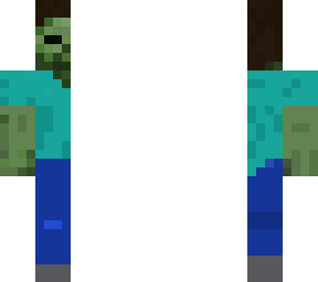 Half Zombie | Minecraft Skin